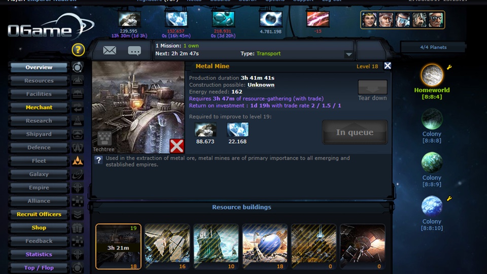 OGame - Häufige Fragen und Antworten (FAQ)